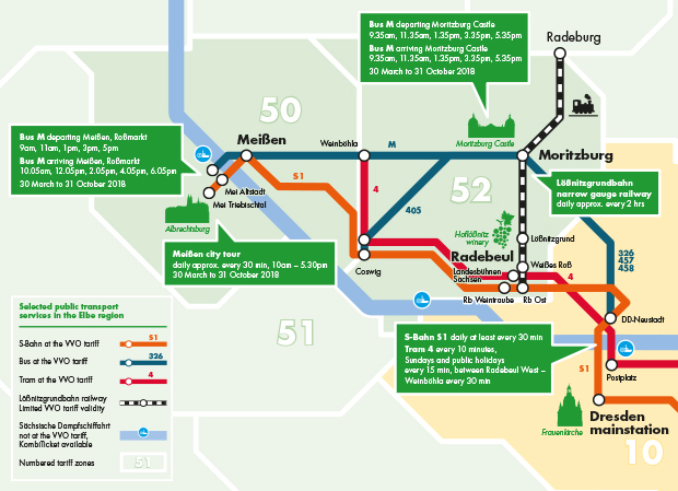 Dresden-Elbe region tour | VVO Navigator - Your mobility portal for ...